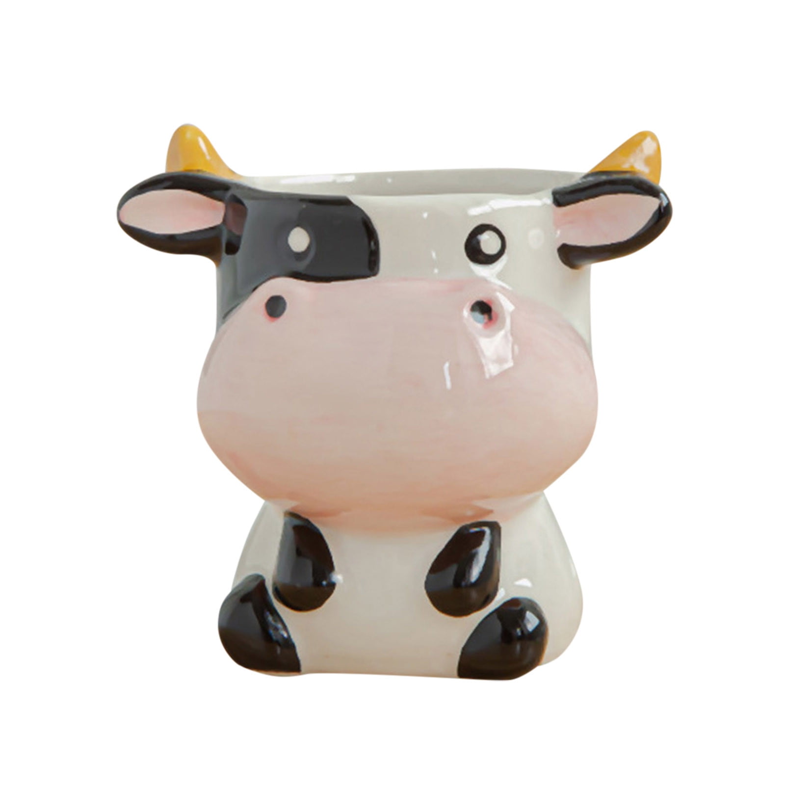 JeashCHAT Animal Pot Ceramic Succulent Plant Pot Cactus Potted Planting ...