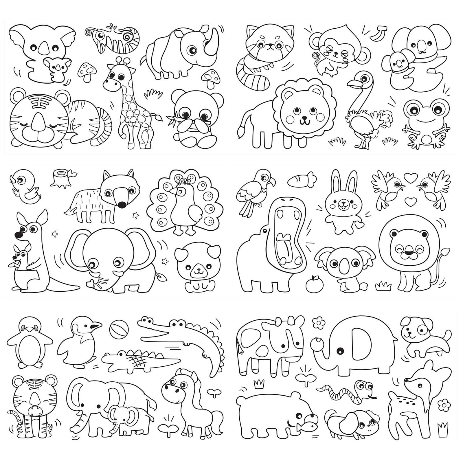 JeashCHAT Children's Drawing Roll, Coloring Paper Roll for Kids,DIY ...