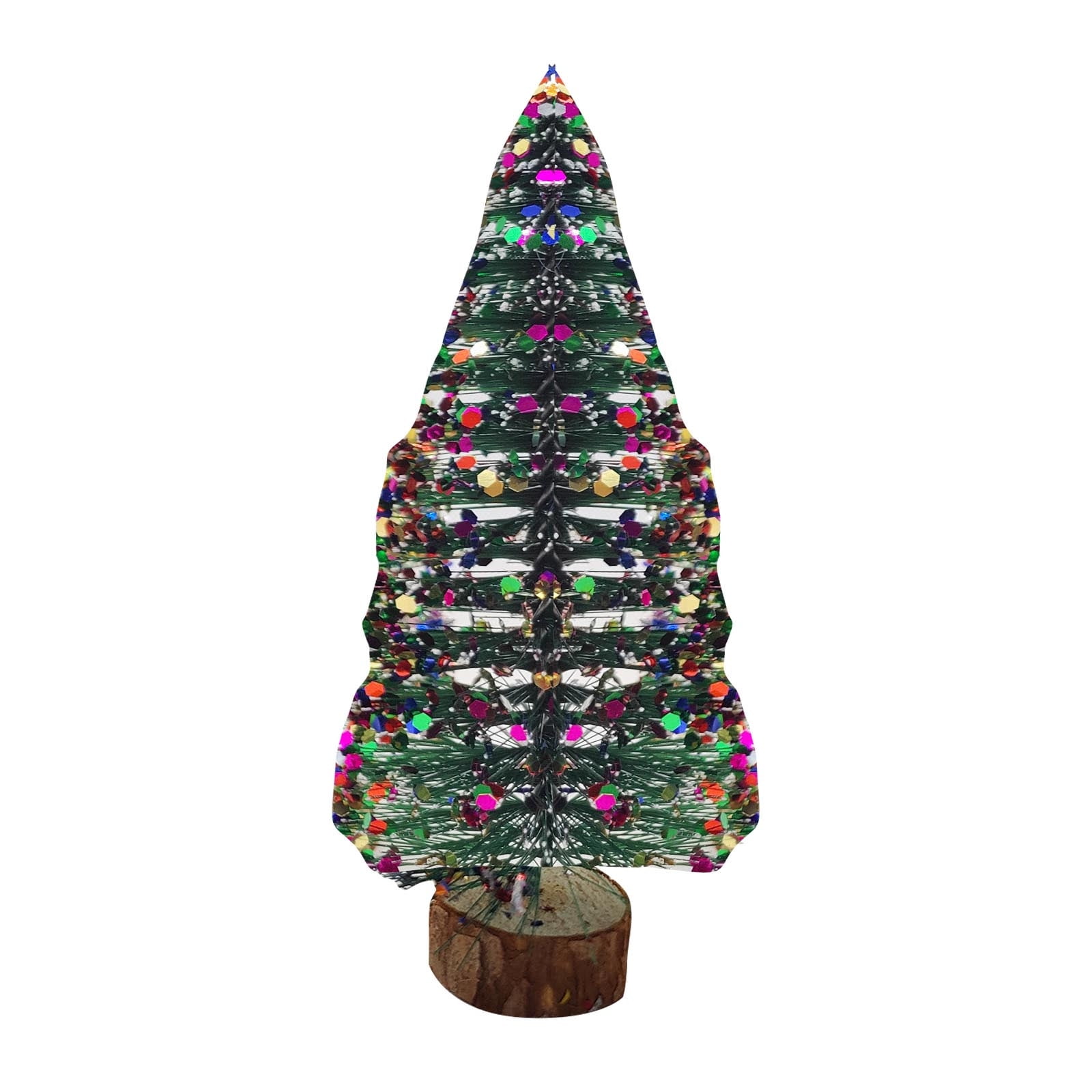 JeashCHAT Christmas Decorations Desktop Miniature Christmas Trees Mini ...