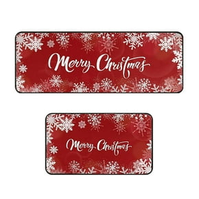 Christmas Cushioned Kitchen Mat
