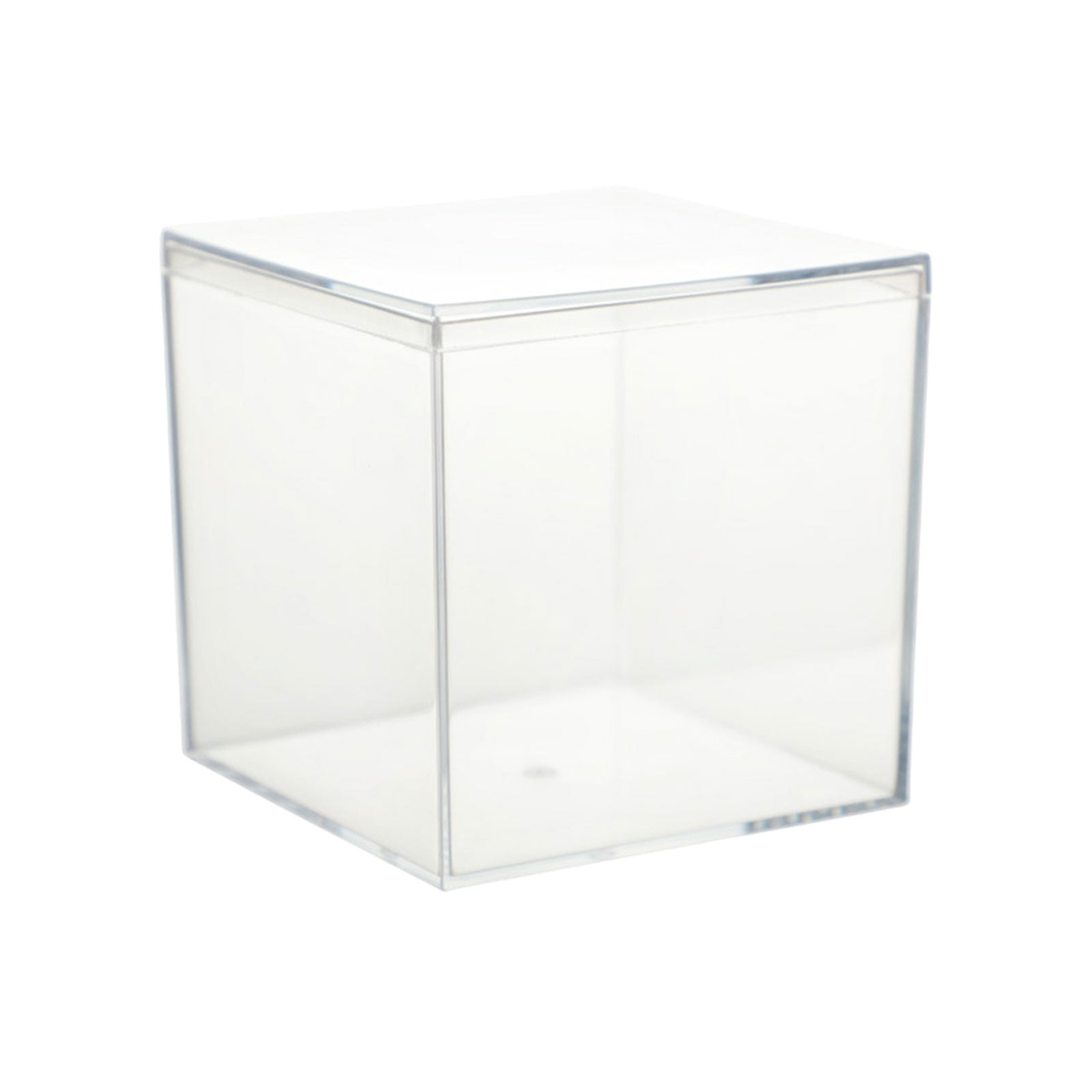 JeashCHAT Clear Acrylic Box with Lid, Transparent Storage Box Organizer ...