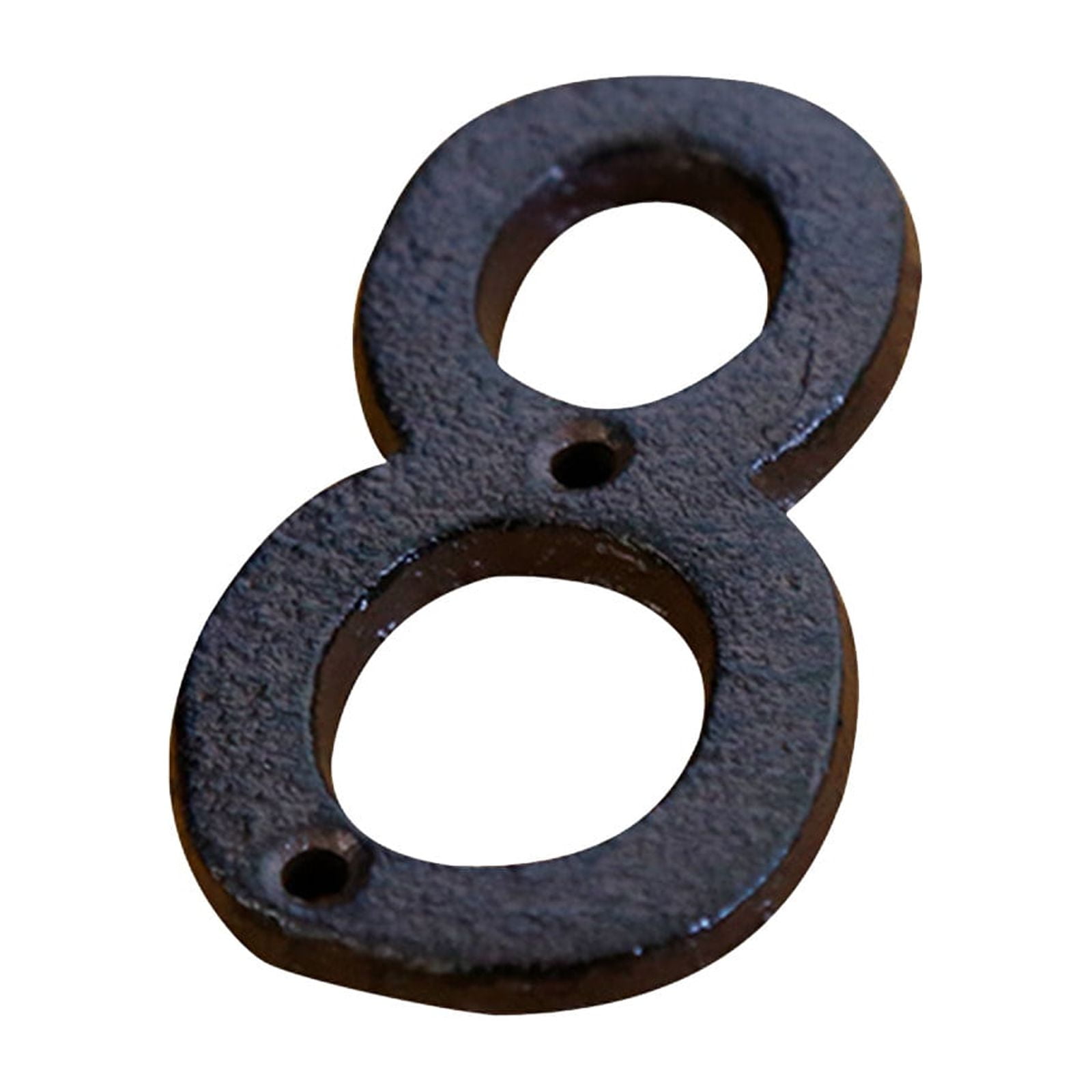 JeashCHAT Wrought Iron House Numbers, DIY Alloy Letters, Decorative ...