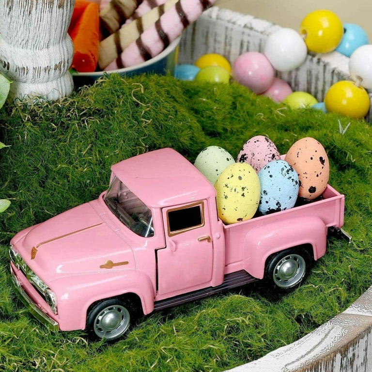 pink easter egg decor