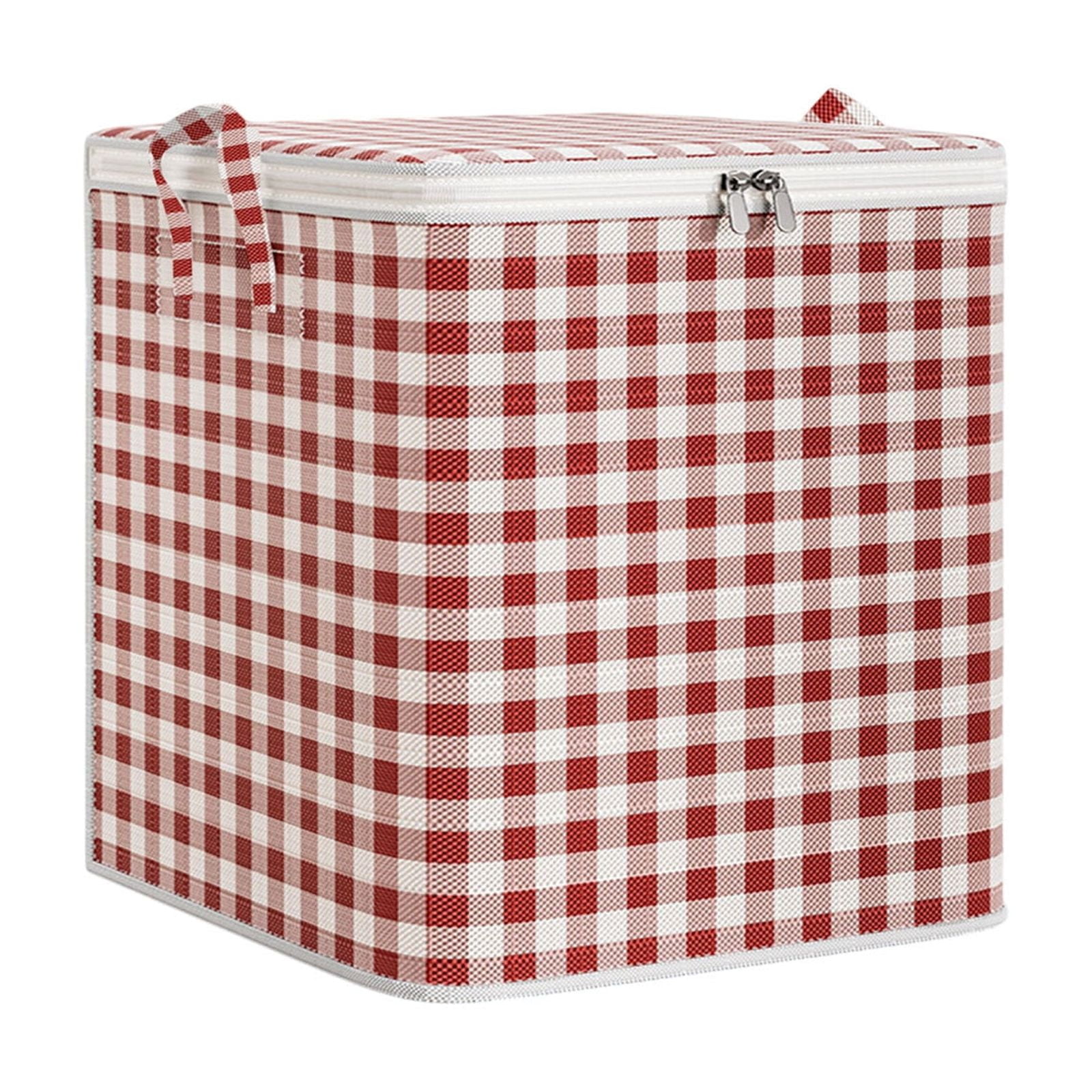 JeashCHAT Extra Large Storage Bag 100L Blanket Clothes Organization and ...
