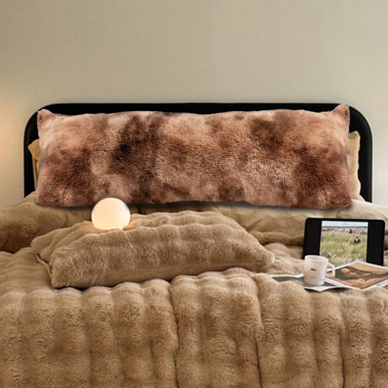 JeashCHAT Extra Soft Body Pillow Cover with Zipper Closure, Luxury ...