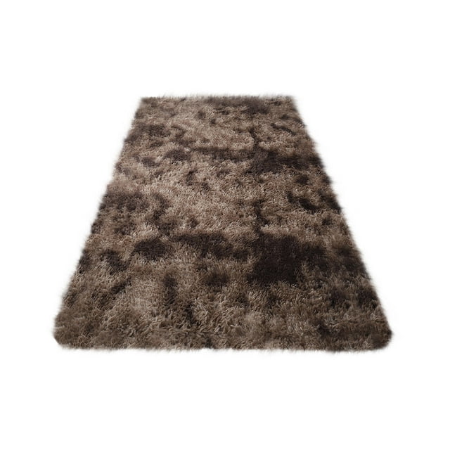 JeashCHAT Fluffy Area Rug for Bedroom Living Room, 2.6x5.2 Feet ...