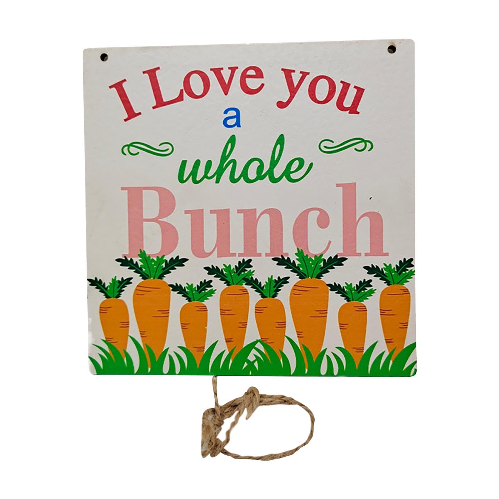 JeashCHAT Funny Bunny Wall Decor, Easter Bunny Decorations For Home ...