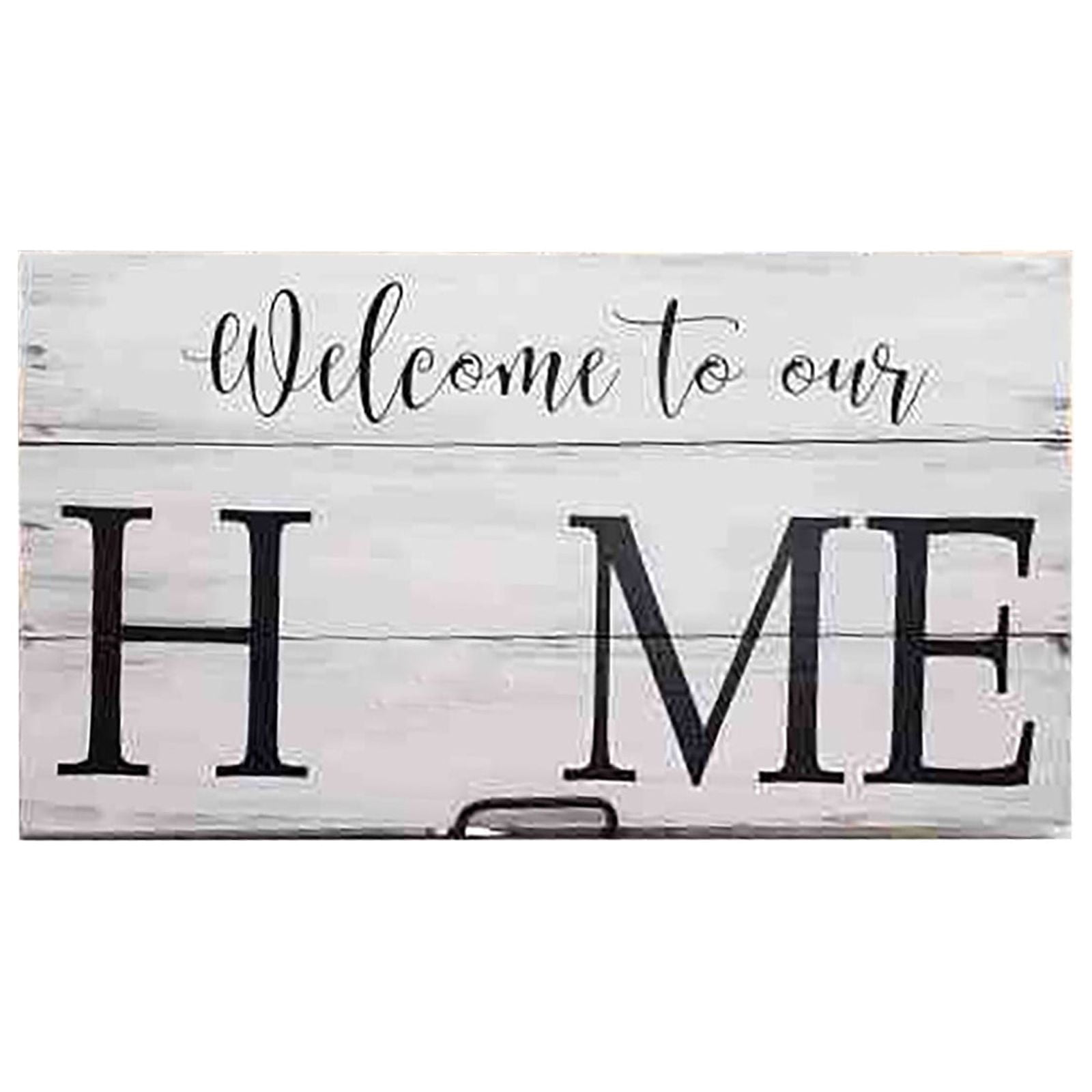 JeashCHAT Interchangeable Welcome Sign for Front Door Welcome To Our ...