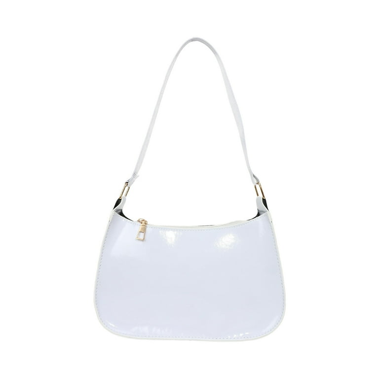 white handbag