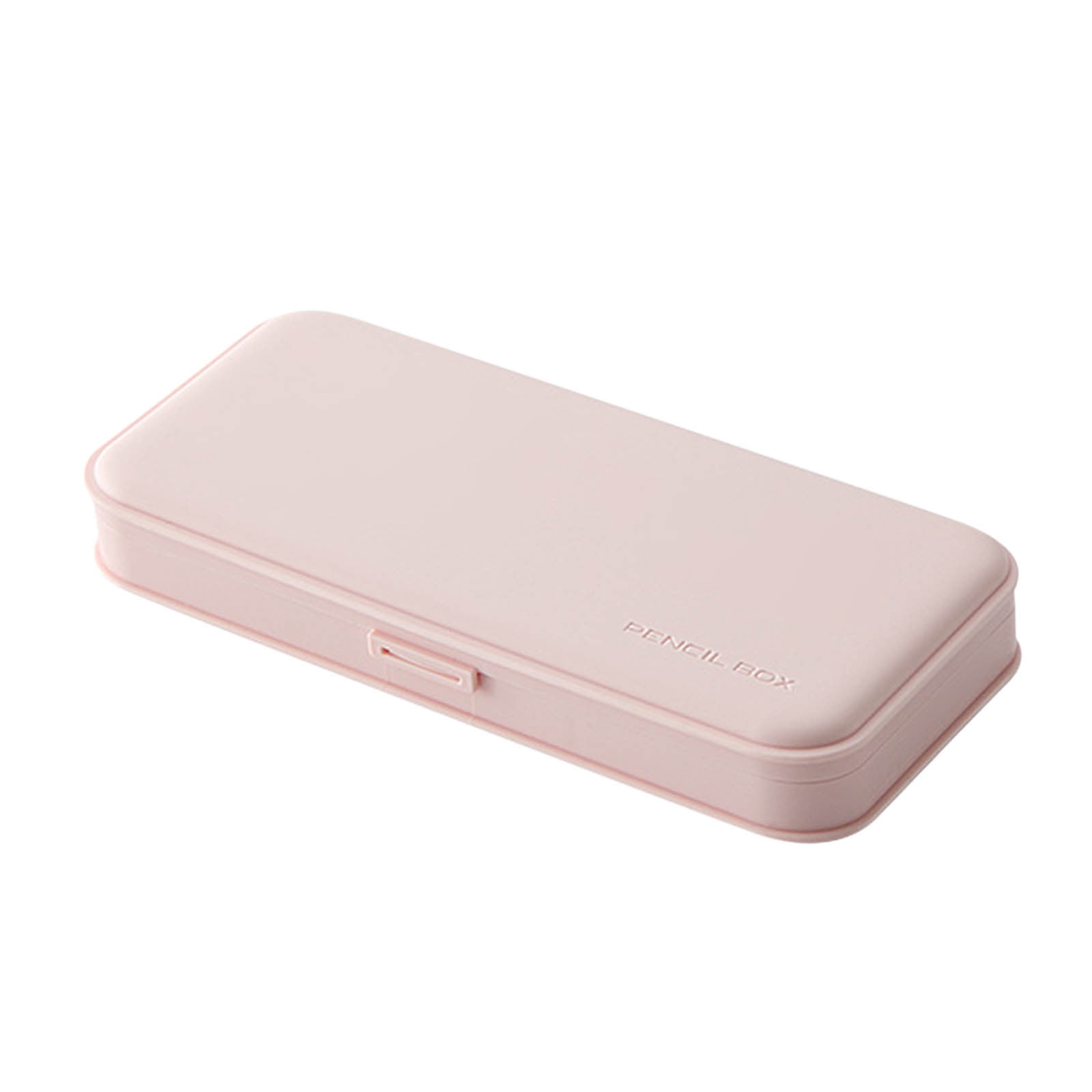 JeashCHAT Plastic Hard Pencil Case Pencil Box Frosted Stationery Case ...