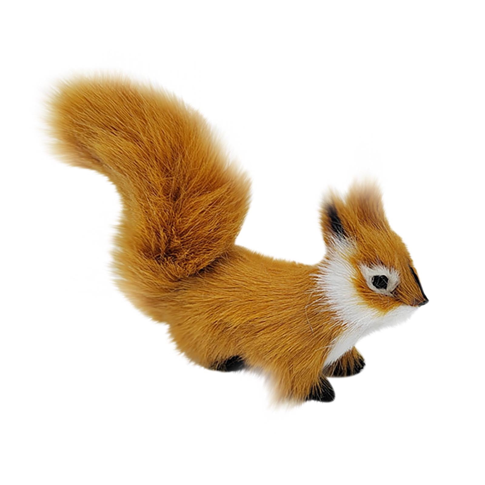 JeashCHAT Plush Imitation Animals Small Squirrels Pendant Ornaments ...