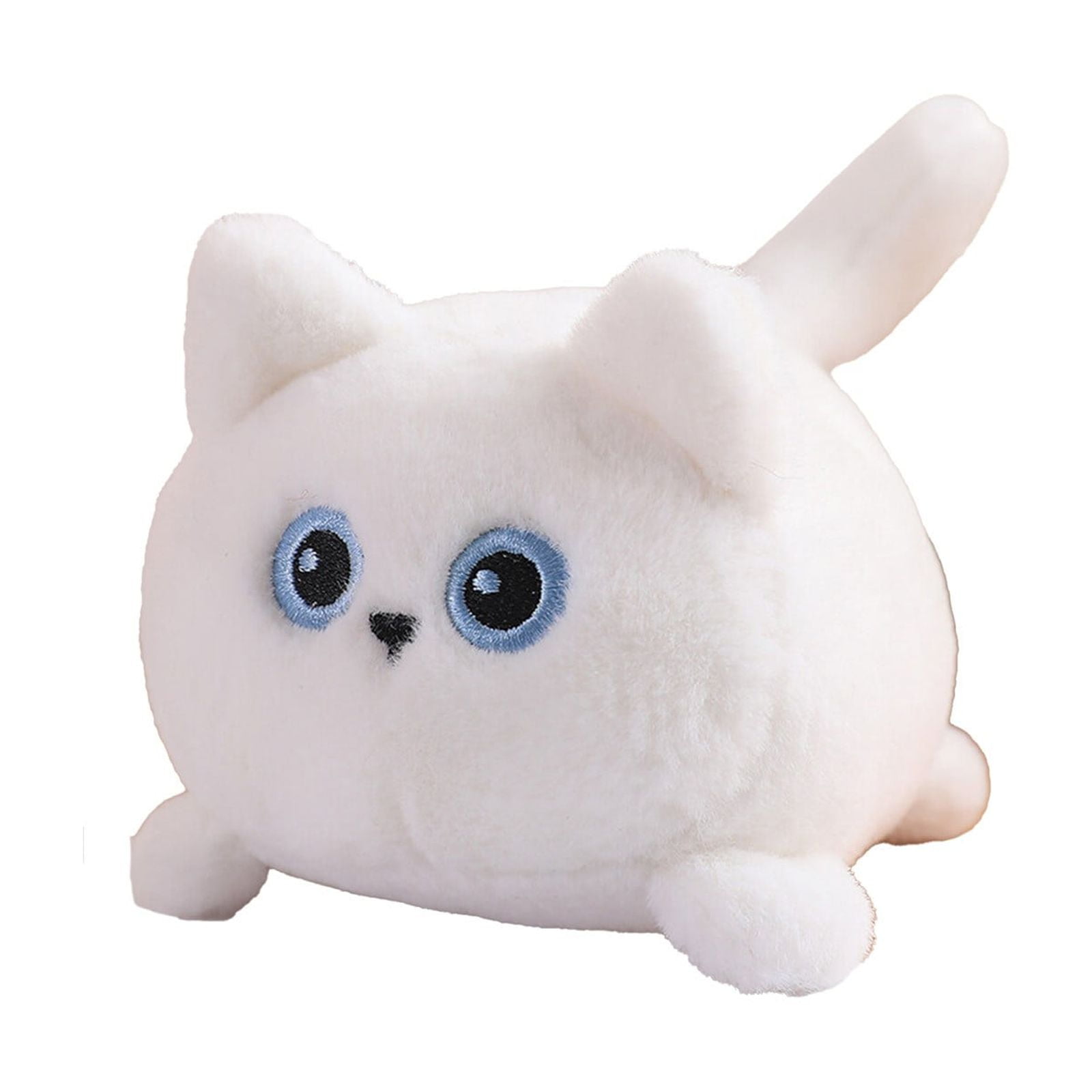 JeashCHAT Pull String Plush Cat Dog Toy Wind Up Toys Wagging Tail Soft ...