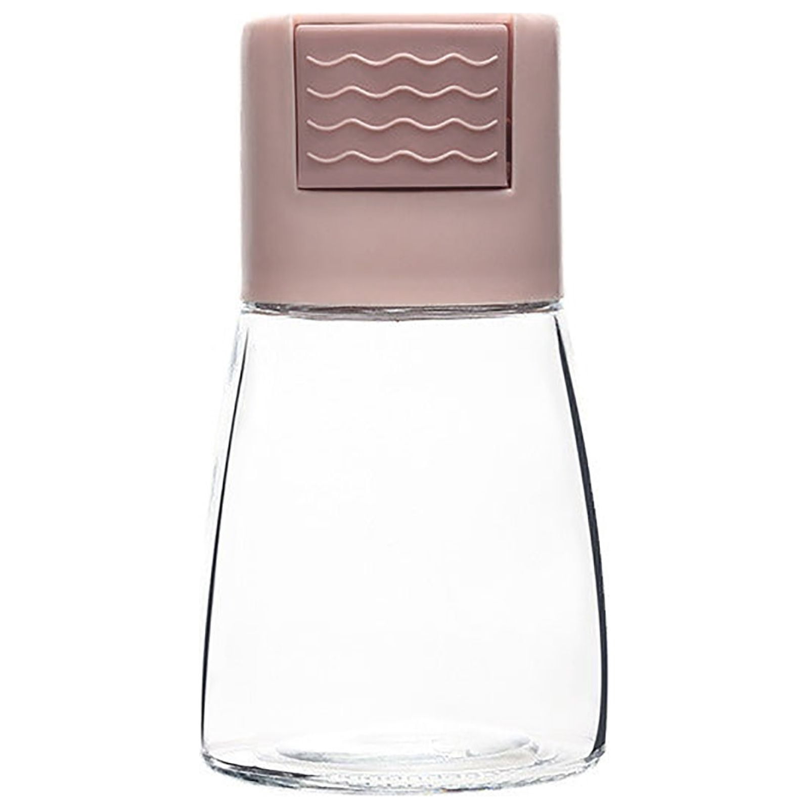 JeashCHAT Salt and Pepper Shakers Glass Salt Shaker Sugar Dispenser ...