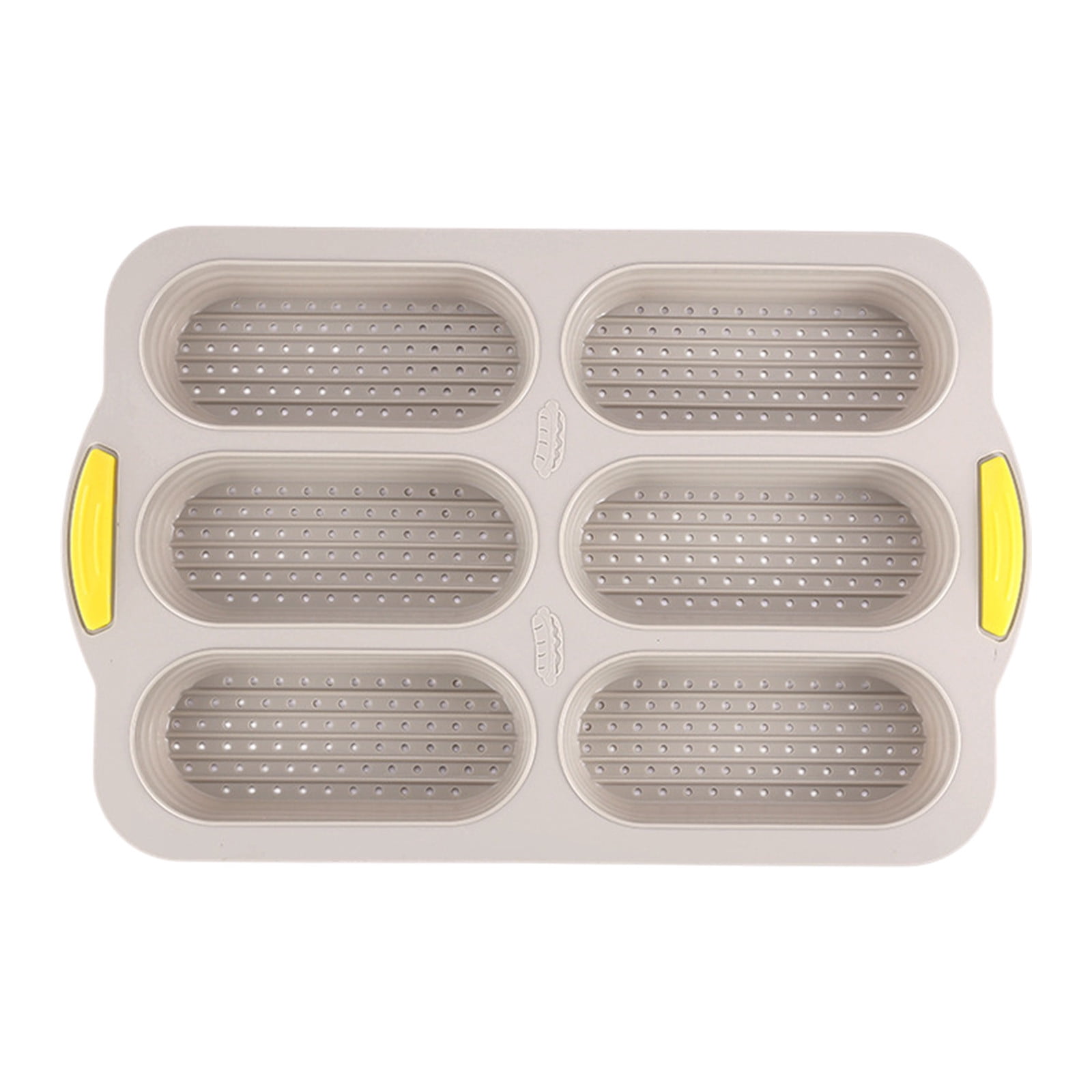 JeashCHAT Silicone Bread Loaf Pan, 6 Cup Nonstick Loaf Pan Heat ...