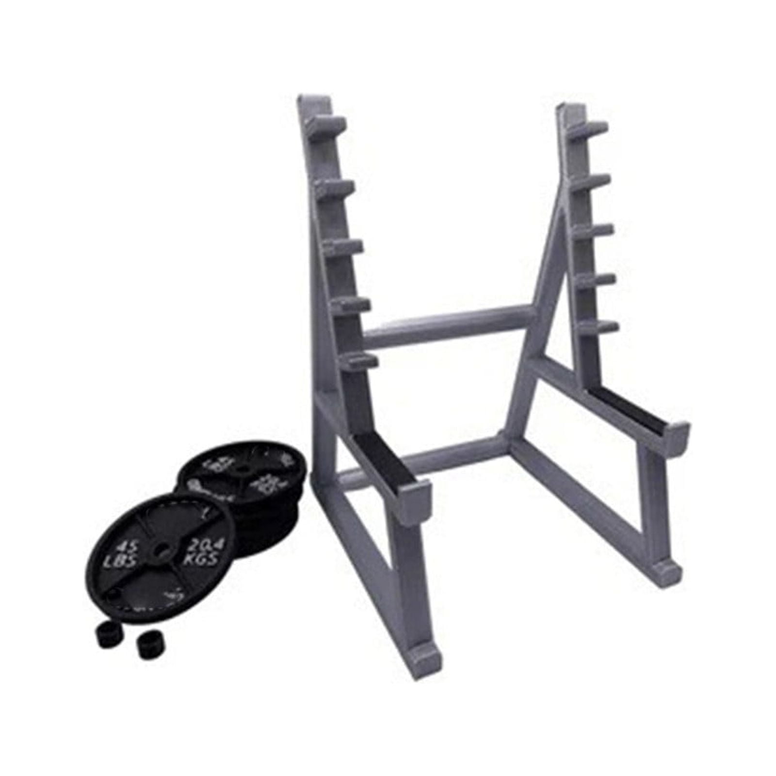 JeashCHAT Squat Rack Pen Holder, Mini Squat Rack Decoration, Desk ...