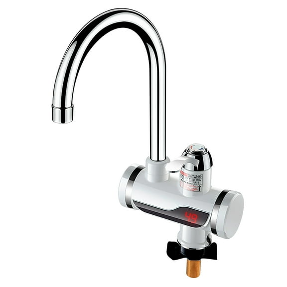 Instant Tankless Hot Water Heater Faucet, Electric Fast Heating Kitchen ...