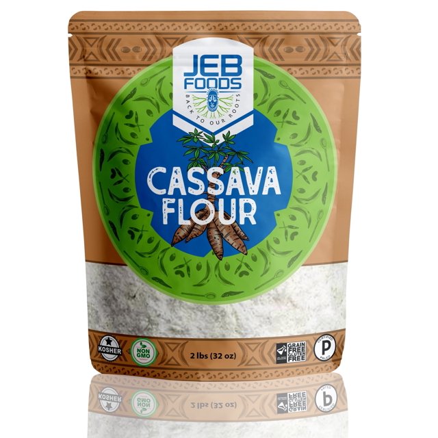 Jeb Foods Harina De Yucca Cassava Flour 4lbs | Vegan, Gluten Free ...