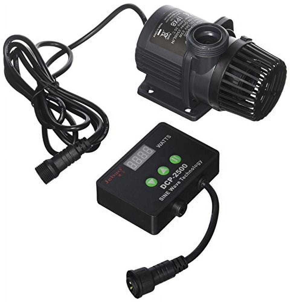 Jebao DCP Sine Wave Water Return Pump (DCP-2500), Black - Walmart.com