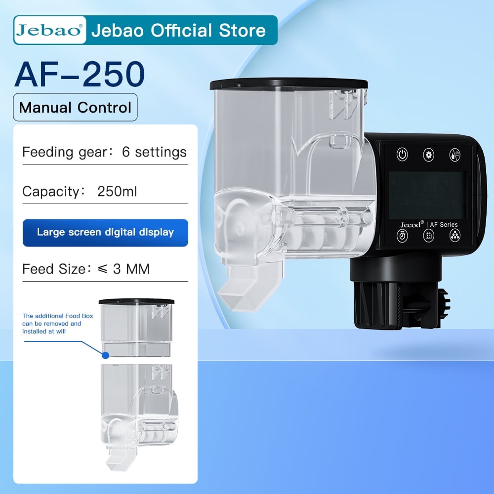 Jebao Jecod New Aquarium Fish Tank Feeder Intelligent Automatic Feeder Digital Timing Wifi ...