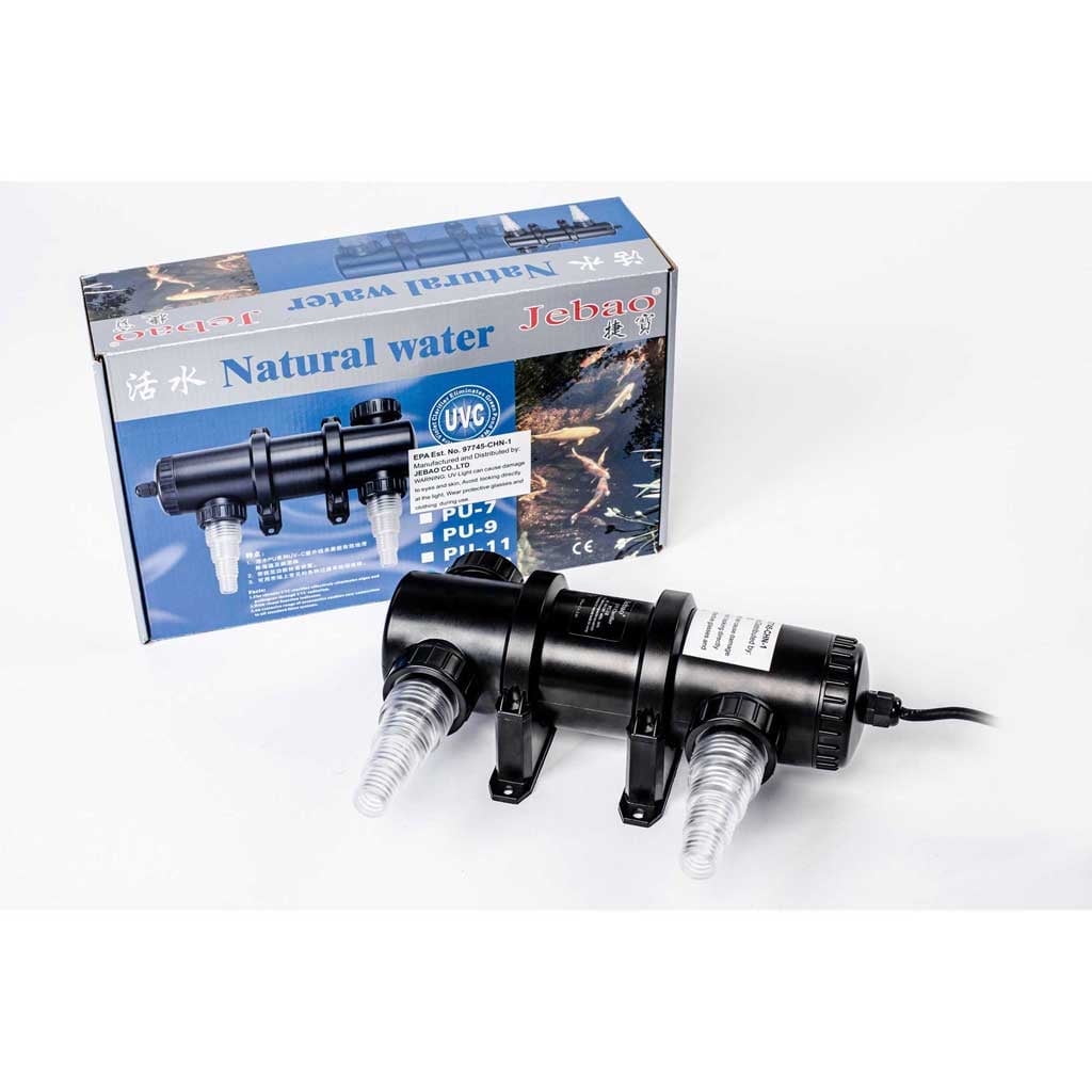 Jebao / Jecod PU-18 Pond and Aquarium UV Clarifier, 18-Watt for Any ...