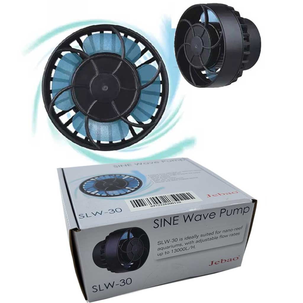 Jebao/Jecod SLW-30 SLW30 3434 gph SINE WAVEMAKER PUMP upgraded WP40, TW40, RW15,PP15,SOW15 ...