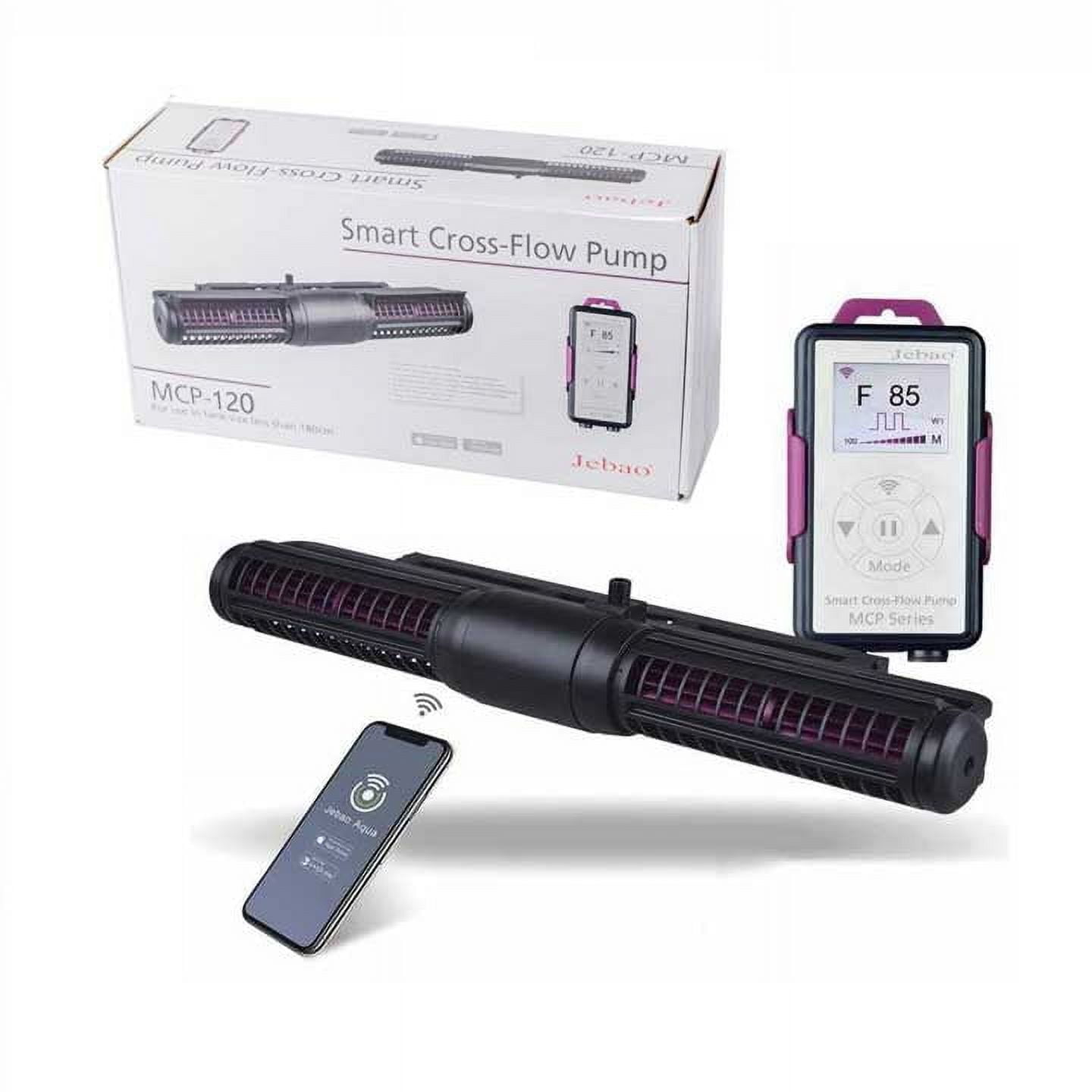 Jebao MCP-120 Sine Wave Cross Flow wavemaker Aquarium Reef Coral Fish Pump (PET-MCP-120 ...