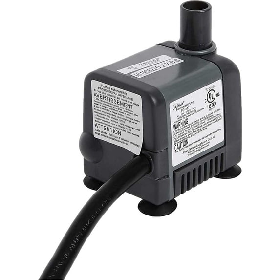 Jebao, Submersible Water Pump, PP-377LV, 105 GPH, Fully Functional ...