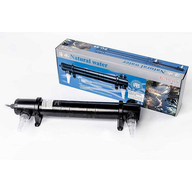 Jebao PU-55 Koi Pond Aquarium UV Sterilizer Clarifier 55W - Walmart.com