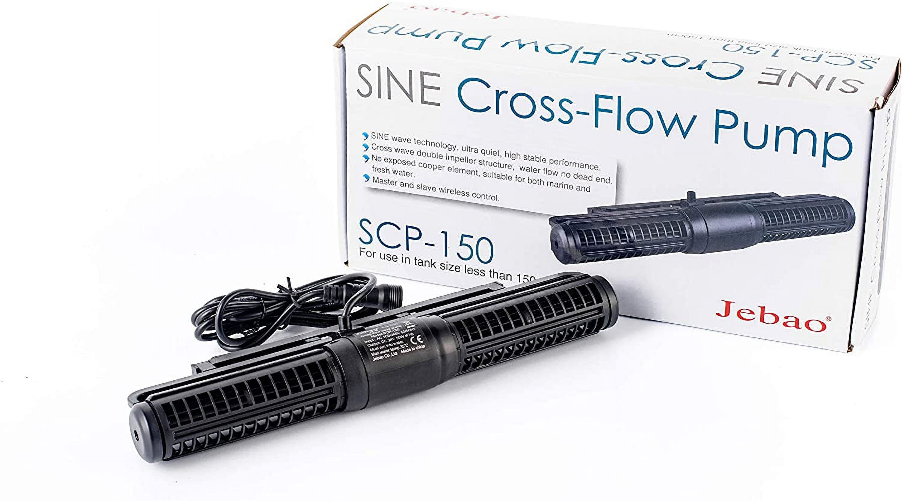 Jebao SCP-150 Sine Cross Flow Pump Wave Maker with Controller - Walmart.com