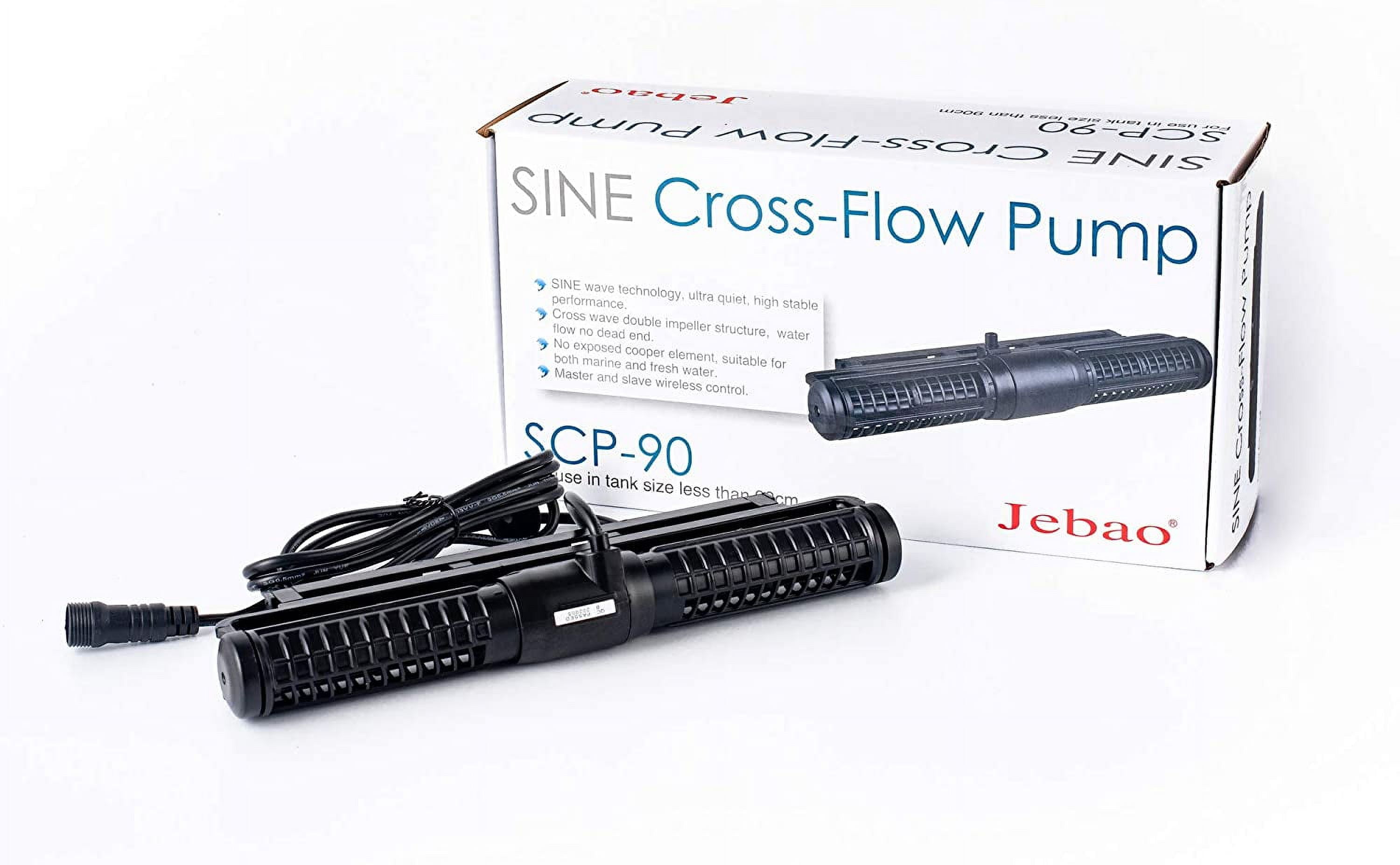 Jebao SCP-90 Sine Cross Flow Pump Wave Maker with Controller - Walmart.com