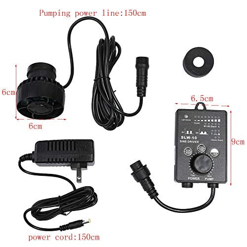 Jebao SLW Series Aquarium Fish Tank SINE Wave Flow Wave Maker Pump With ...