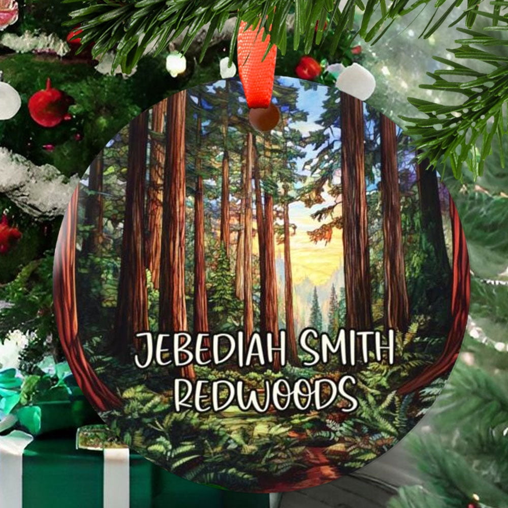 Jebediah Smith Redwoods Christmas Ornament, Ceramic/Acrylic - Jebediah ...