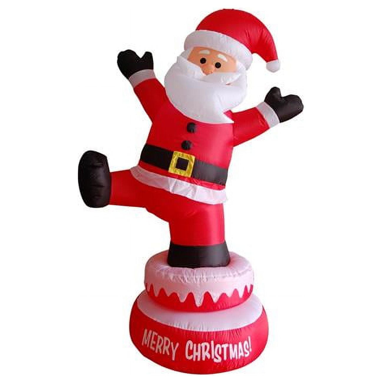 Jeco 5 ft. Inflatable Rotating Santa Claus - Walmart.com