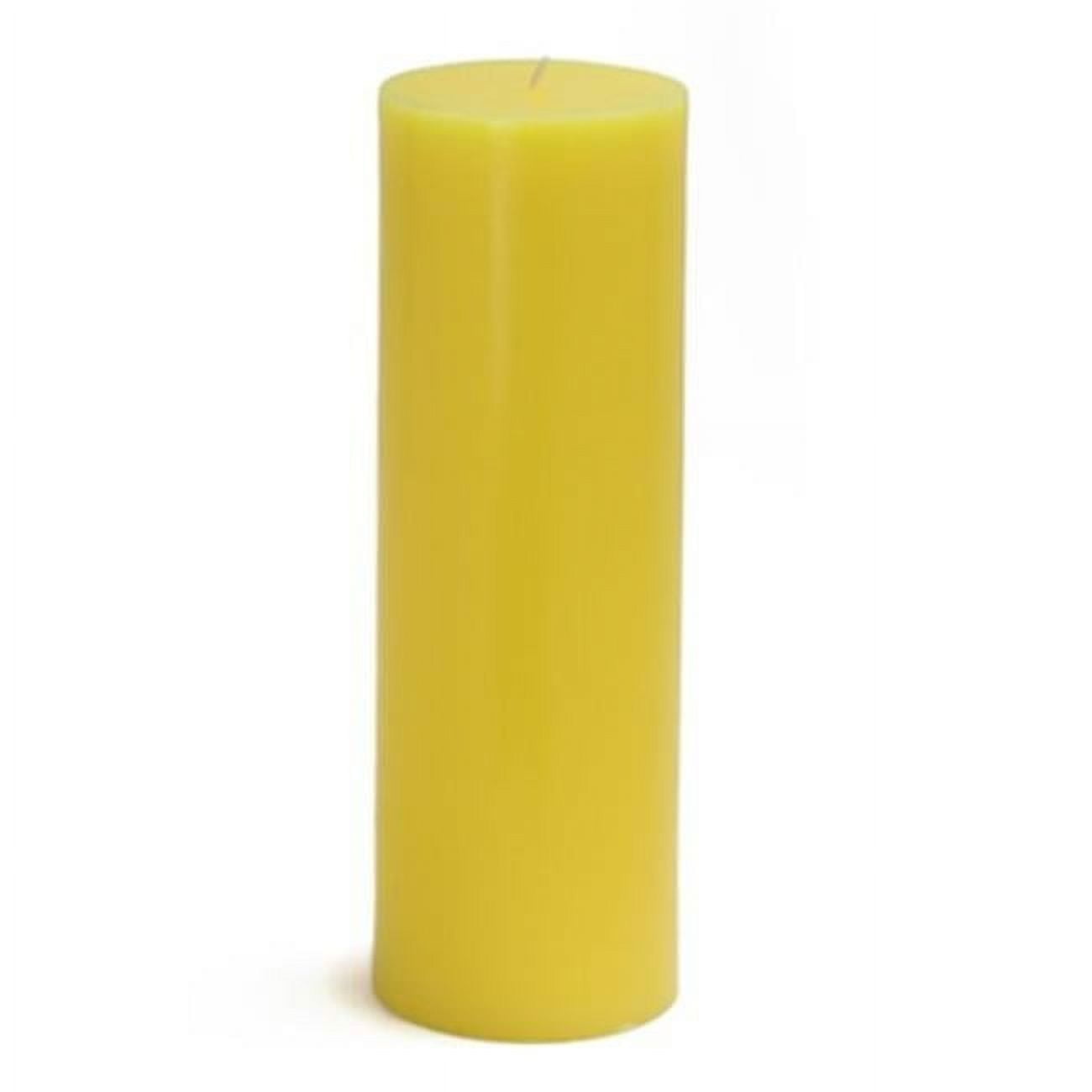 Jeco CPC-061 3 x 9 in. Citronella Pillar Candle, Yellow - Walmart.com