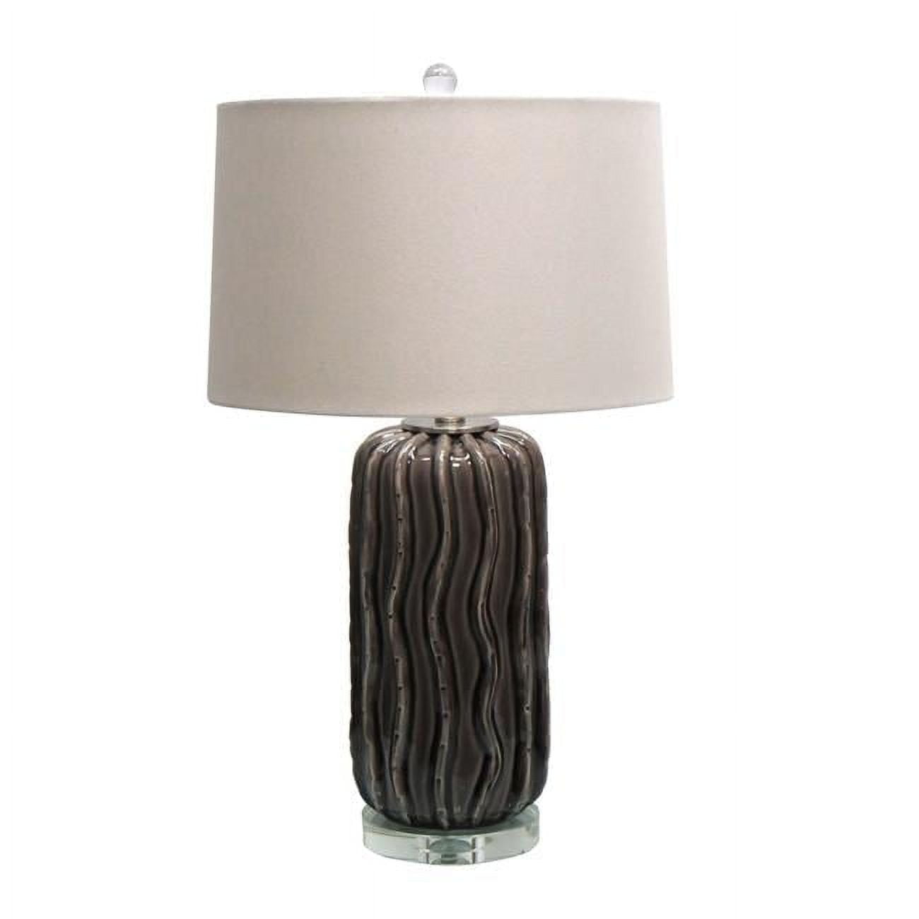 Jeco HD-LM017 27.75 in. Ceramic Table Lamp with Crystal Base - Walmart.com