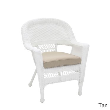 Thatcher Outdoor Wicker Armchair Creme/Driftwood - Walmart.com