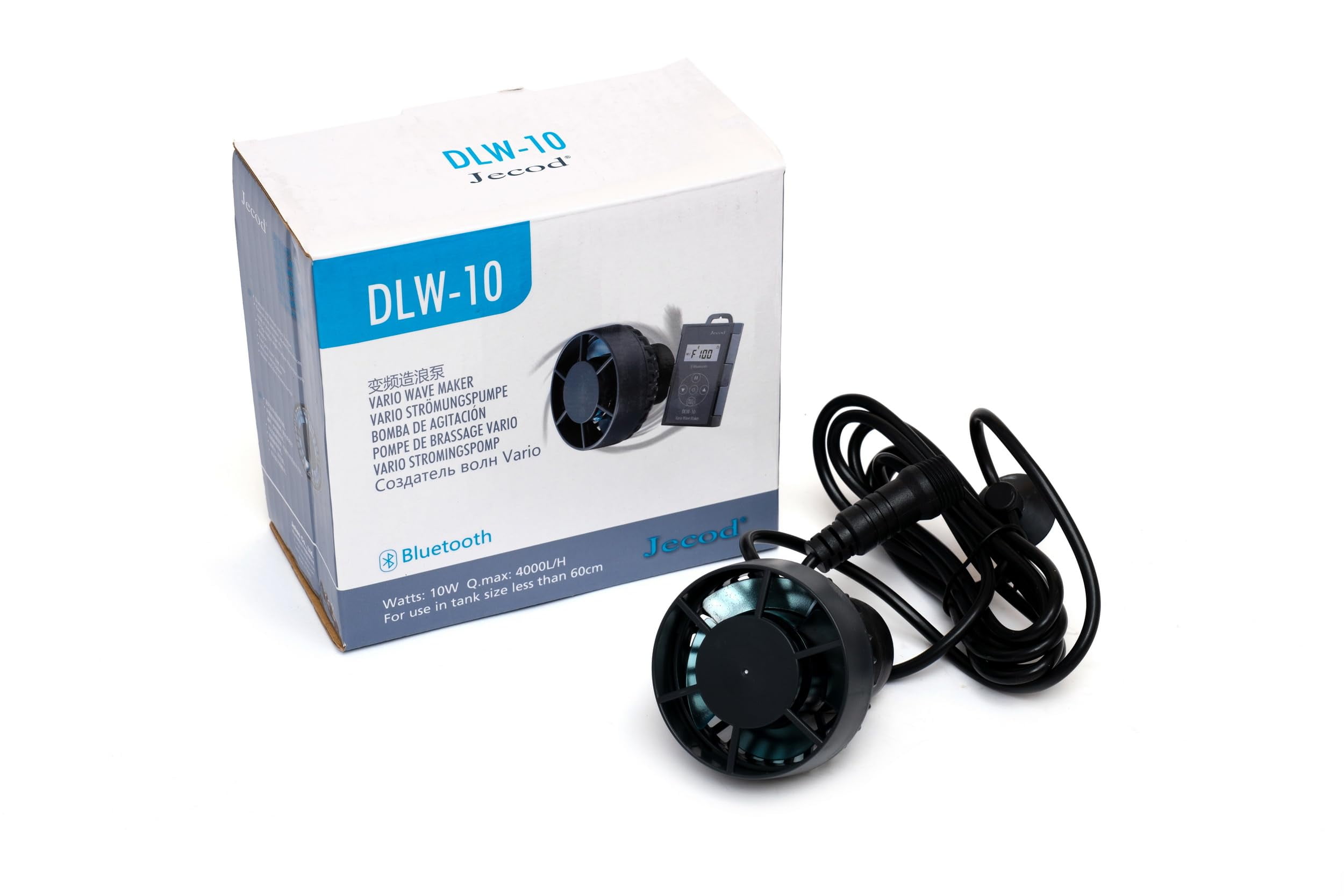 Jecod Jebao DLW-10 Bluetooth Submersible Vario Wave Maker, 1065GPH ...
