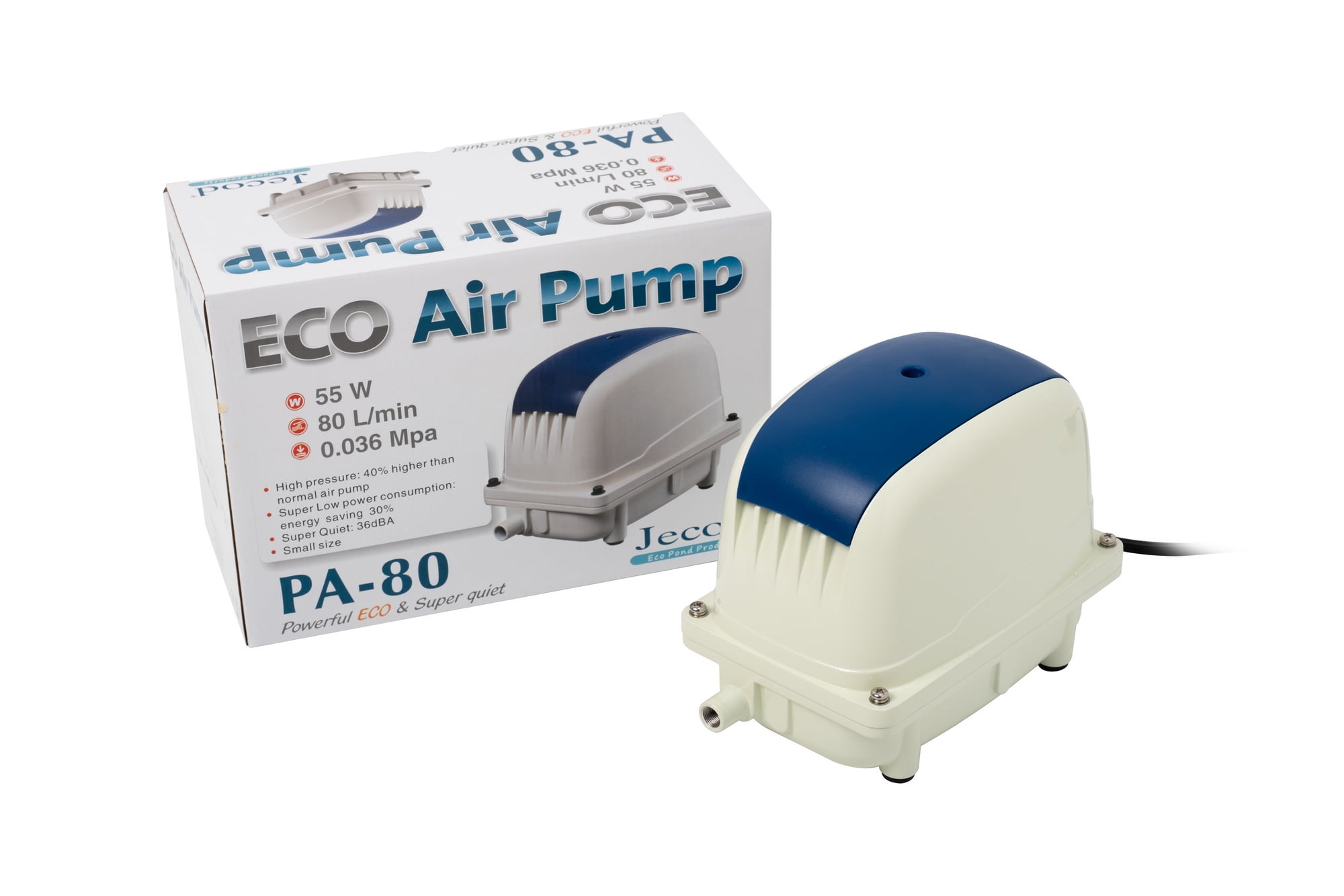 Jecod/Jebao PA-80 Series ECO Air Pump, 80L/min - Walmart.com