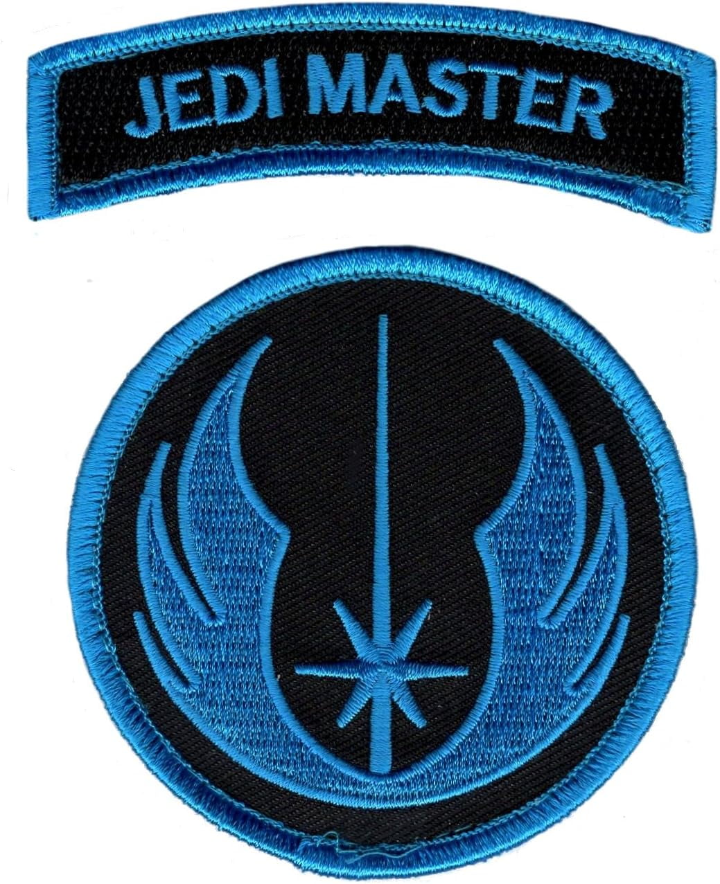 Jedi Order Master Tab Patch (“Hook” Fastener - Bundle of 2pc-Blue) - Walmart.com