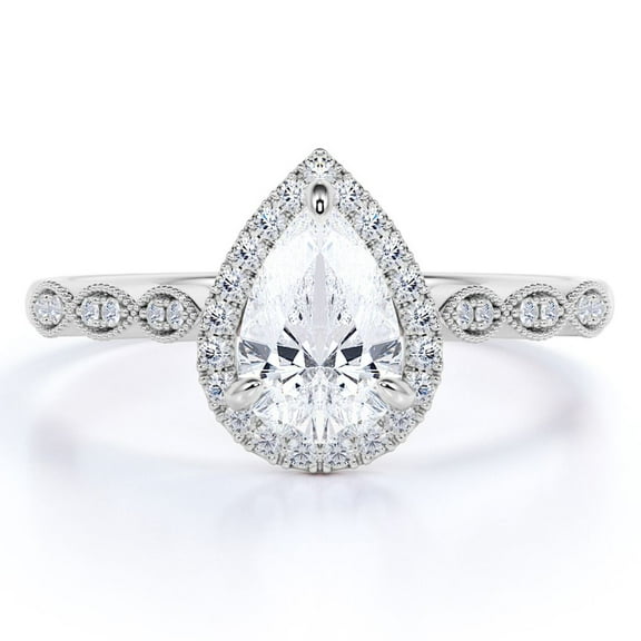 Antique Art Deco 2.50 Carat Round Cut Crown Morganite And Diamond ...