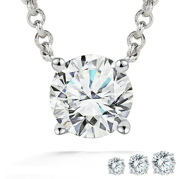 JeenMata 3 Carat April - Cubic Zirconia Birthstone Pear Cut Bezel Set ...