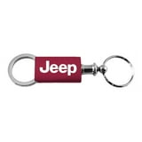 Jeep Anodized Aluminum Valet Key Fob (Burgundy) - Walmart.com