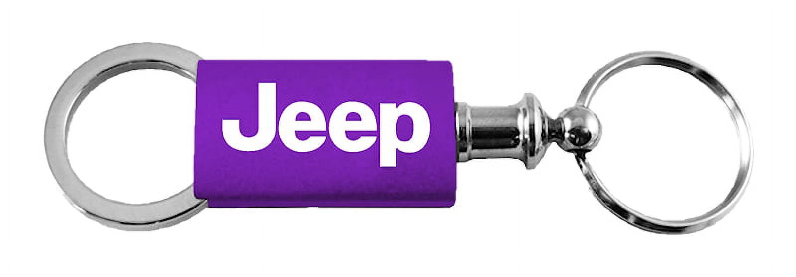 Jeep Anodized Aluminum Valet Key Fob (Purple) - Walmart.com
