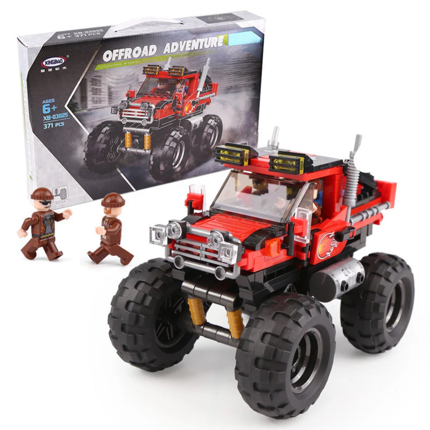 Jeep Assembling Building Blocks Boy All-Terrain Off-Road Vehicle ...