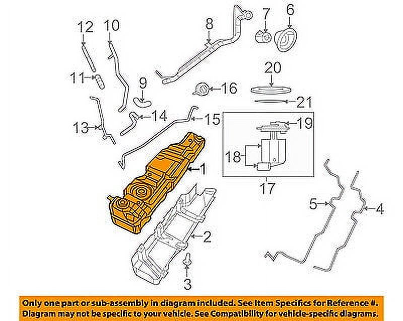 Jeep CHRYSLER OEM 07-16 Wrangler-Fuel Tank 52059729AN - Walmart.com