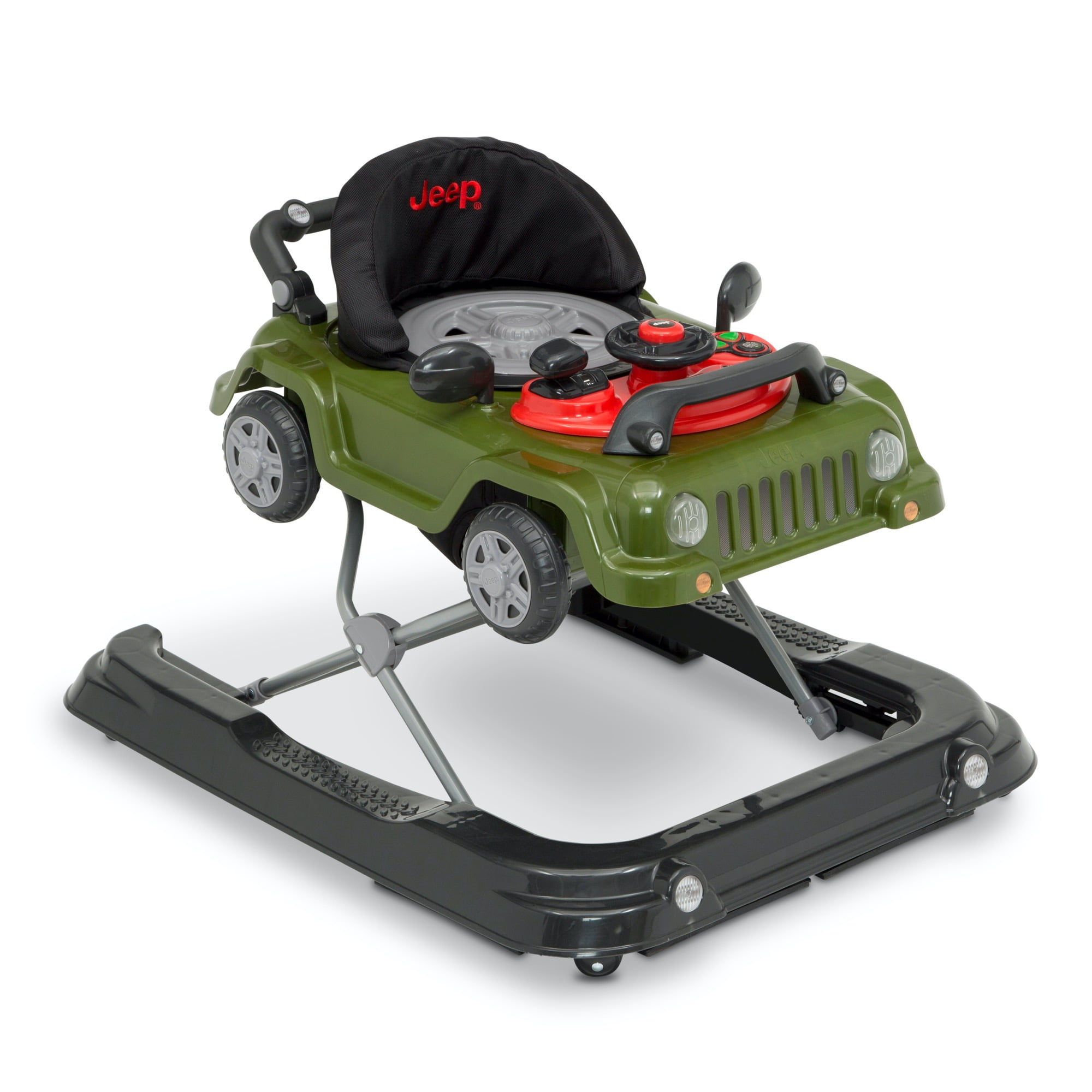 Jeep Classic Wrangler 3-in-1 Grow with Me Walker, Anniversary Green ...