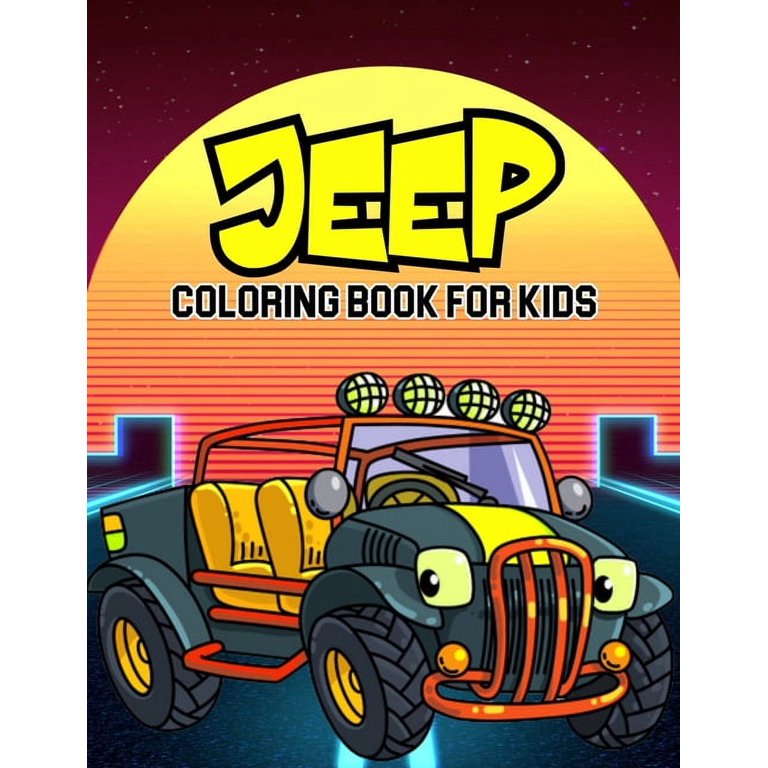 jeep coloring pages for kids