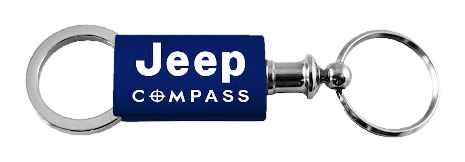 Jeep Compass Anodized Aluminum Valet Key Fob (Navy) - Walmart.com