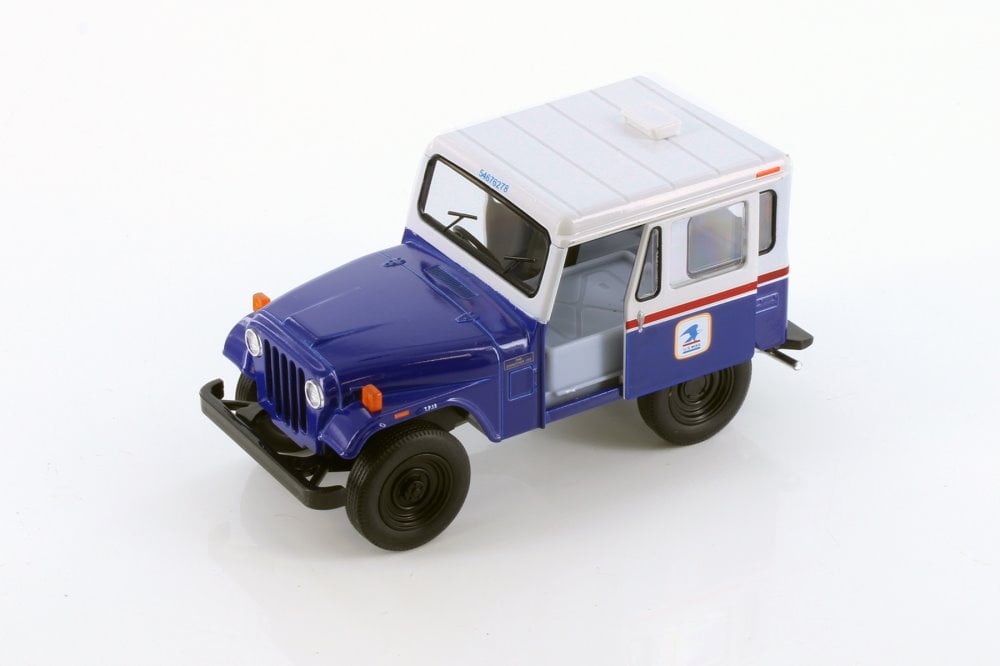 Kinsmart 5439D - Jeep DJ-5B USPS Blue/White, Legendary Diecast Model ...