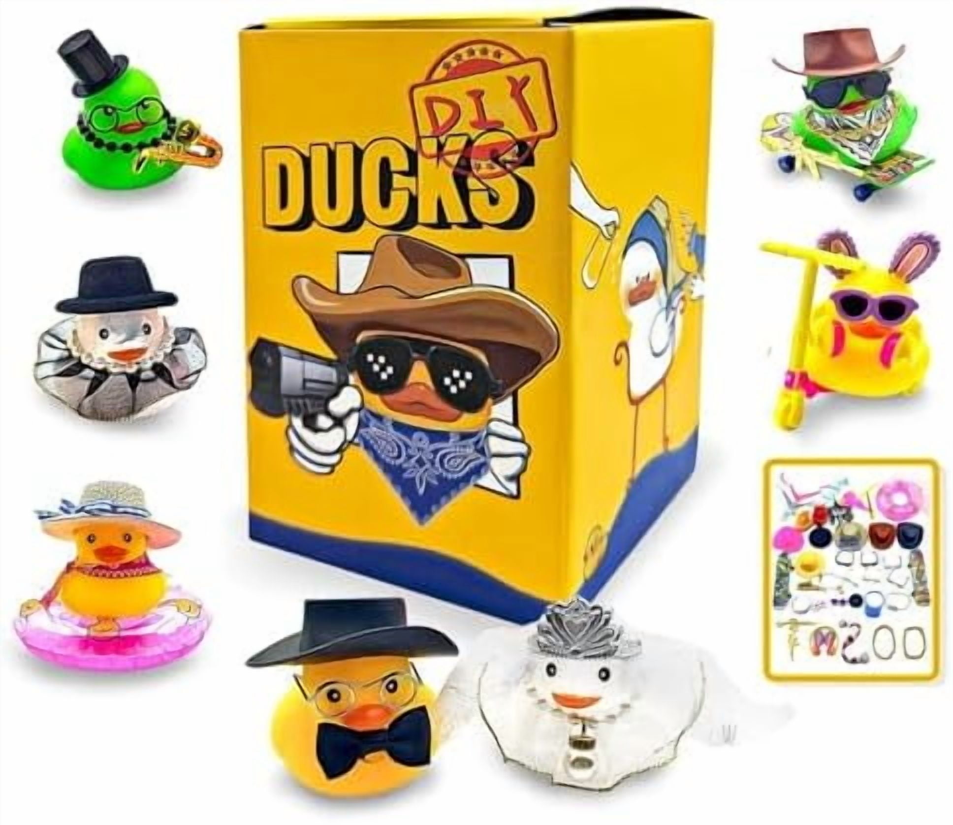 Jeep Ducks, DIY Kit Rubber Duck for Jeeps Ducking, 7 Rubber Duckies and ...